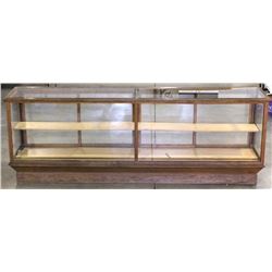 Antique Mercantile Display Case 9 ft. 10 in.