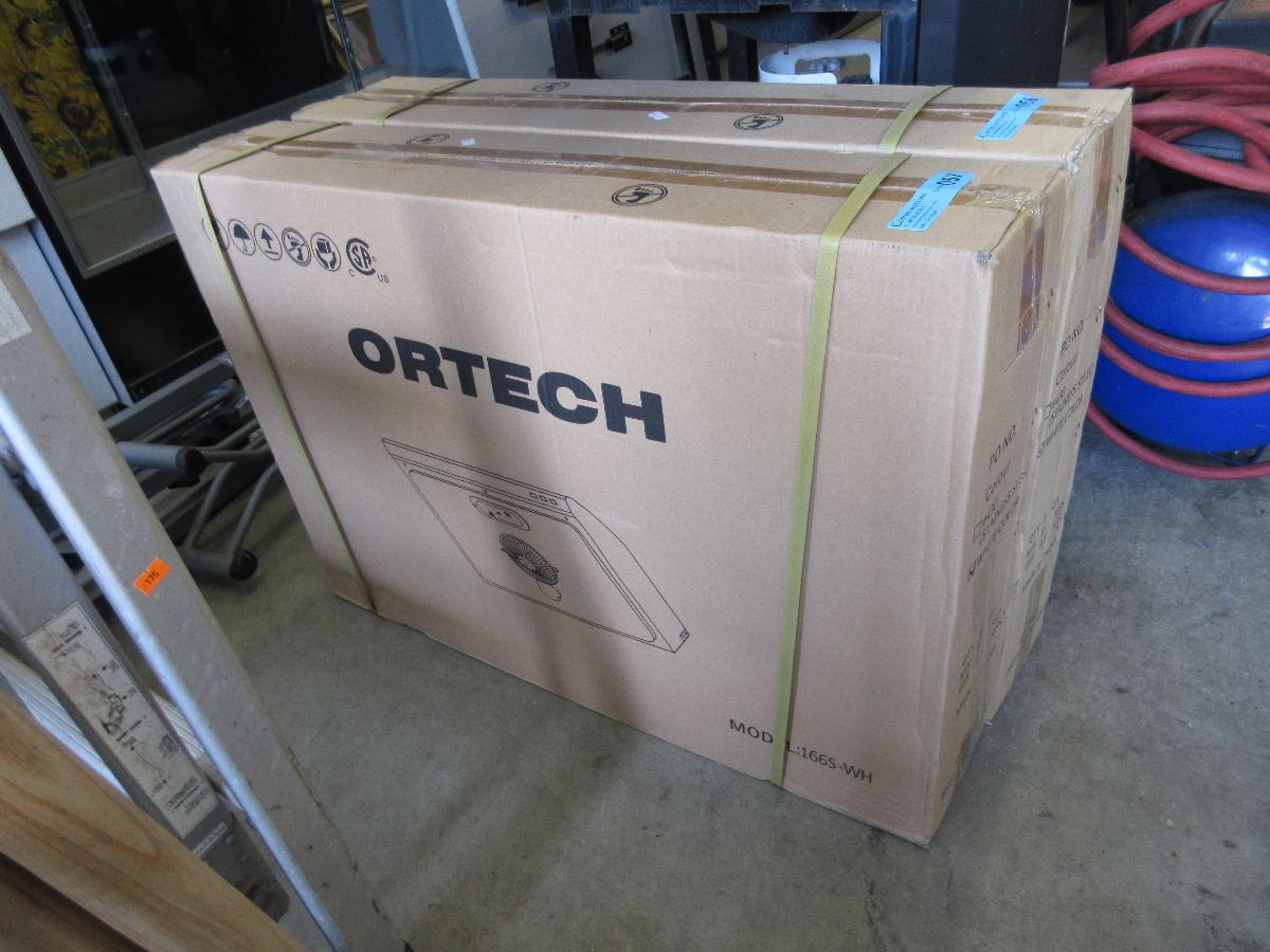 New - Ortech range hood fan - White