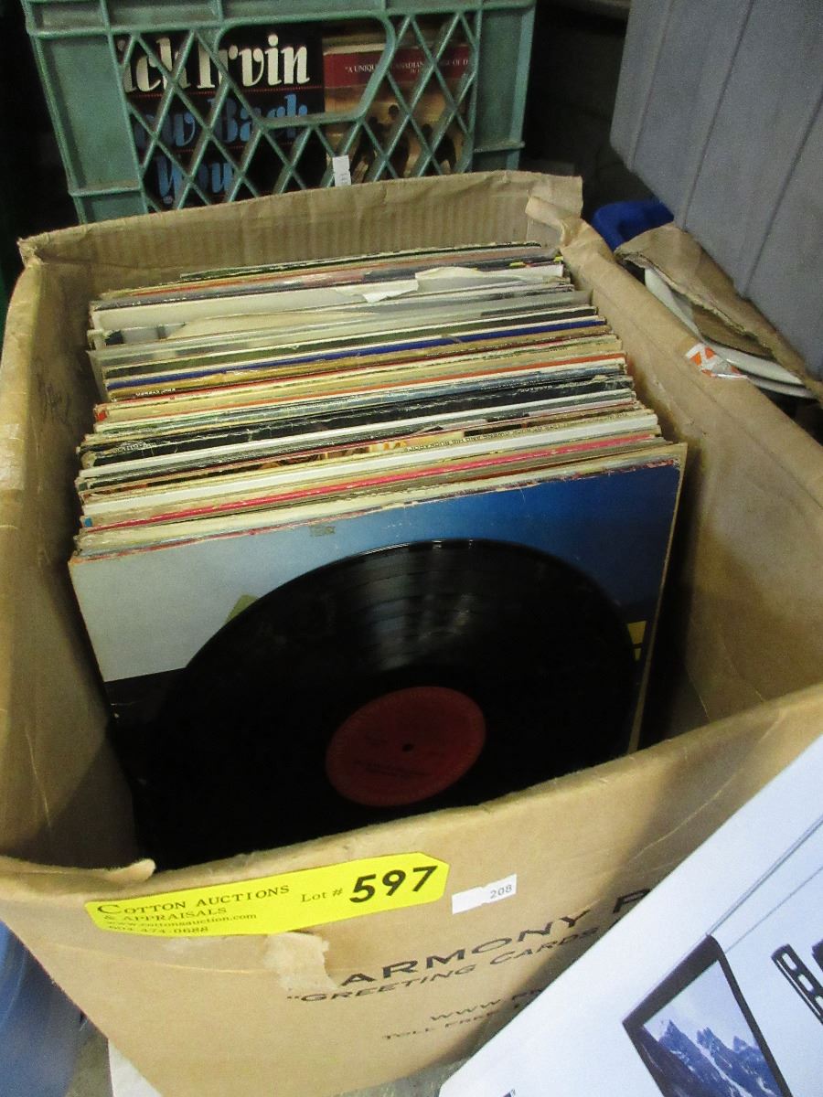 40 Vintage LP records