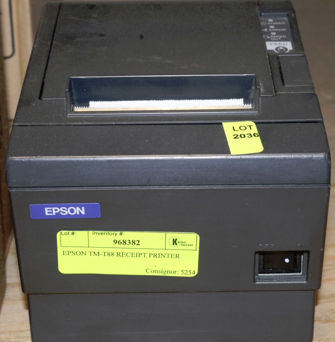 EPSON TM-T88 RECEIPT PRINTER