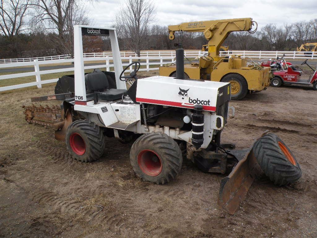 T136 Bobcat Trencher SN#-5046M12296