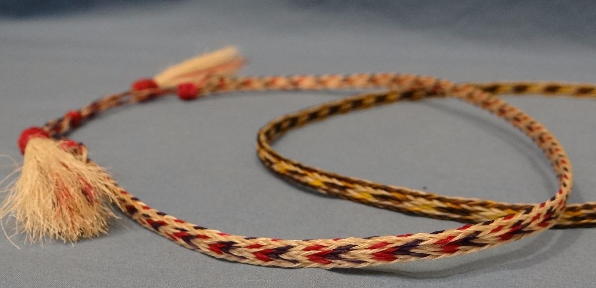 2 braided horsehair hatbands, made in Mike Durfee State Prison ...