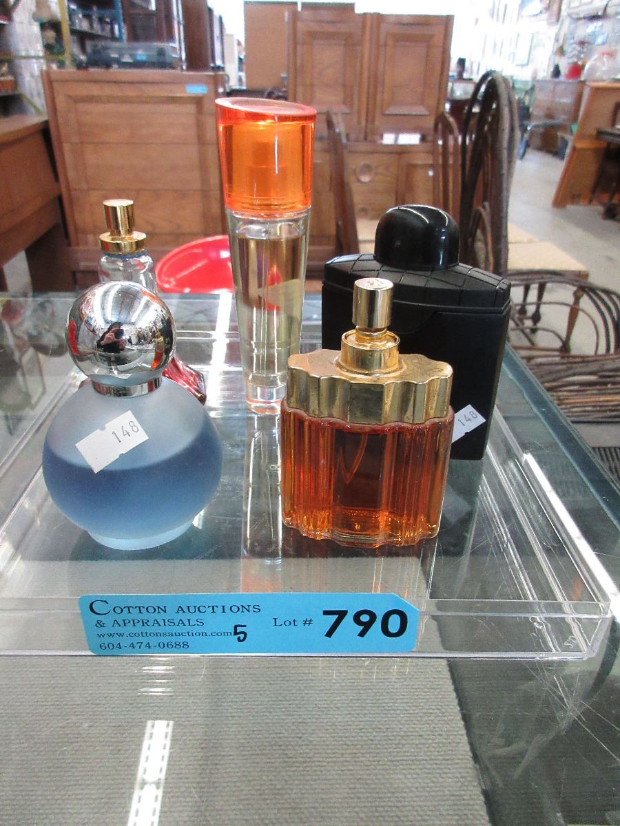 5 Assorted perfume testers