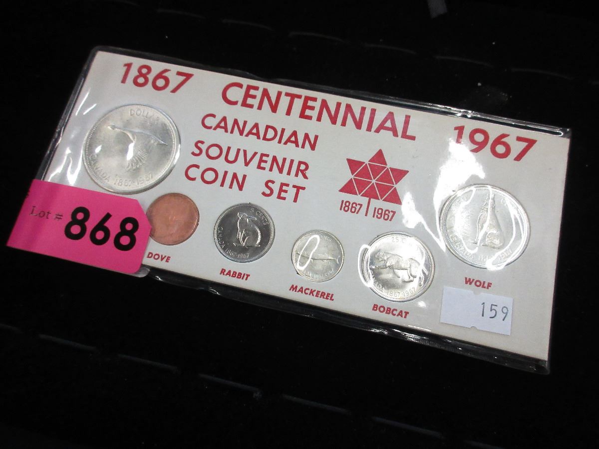 1967 Canadian Centennial coin set