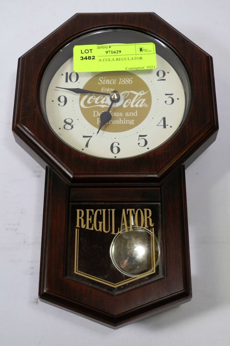 1970'S COCA COLA REGULATOR CLOCK