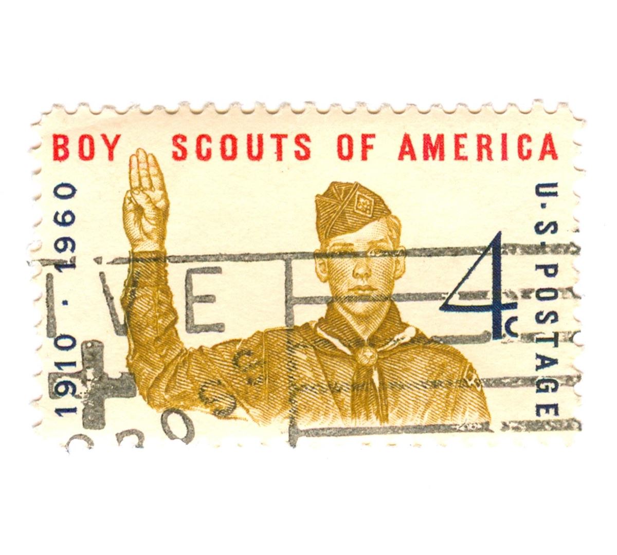 Boy Scouts of America Postage Stamp