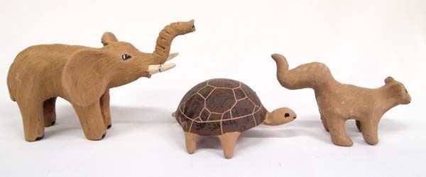 Mexican Folk Art Mud Toys