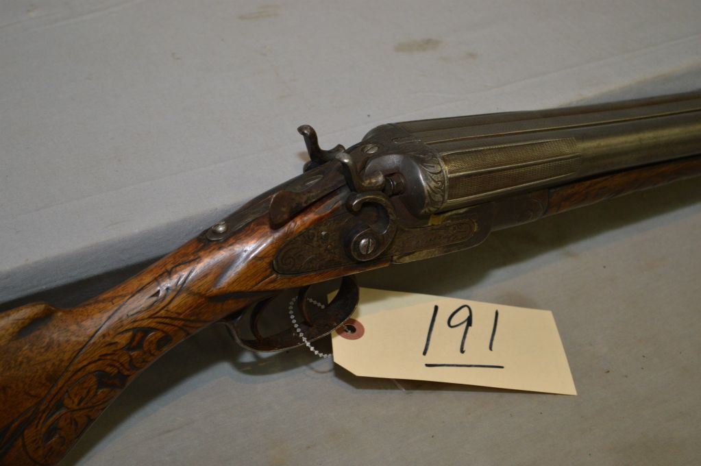 J.Manton & Co. Model S x S .12 Ga Side By Side Hammer Shotgun w/ 30 ...