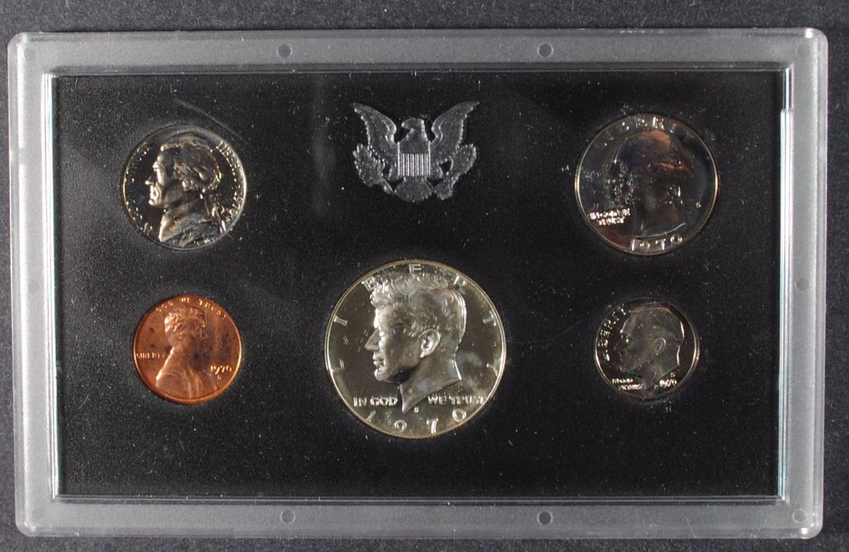 10 YEARS of U.S. PROOF SETS - 1970 thru 1979 - ALL ORIGINAL PACKAGING