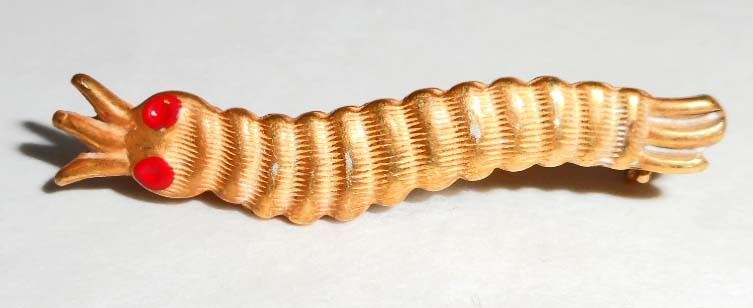 USAAF WORLD WAR 2 ARMY AIR CORPS CATERPILLAR CLUB PIN
