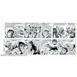 Larry Lieber - Original Art for the Incredible Hulk Dailies and Sundays ...