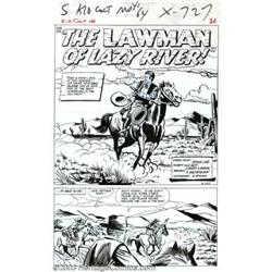 Larry Lieber - Original Art for Kid Colt Outlaw #118 (Marvel, 1964 ...