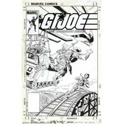 Mike Zeck and John Beatty - Original Cover Art for G. I. Joe #37 ...