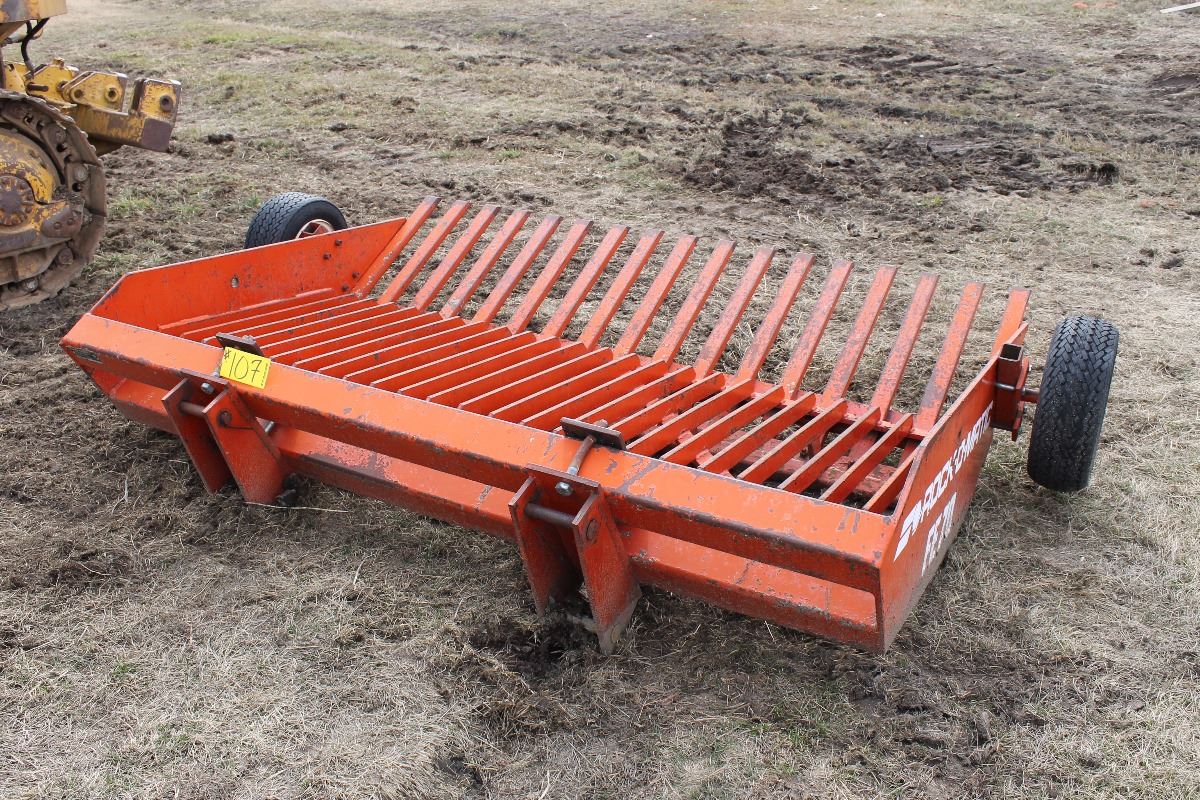 ROCK-O-MATIC FE70 ROCK FORK ATTACHMENT FOR LOADER