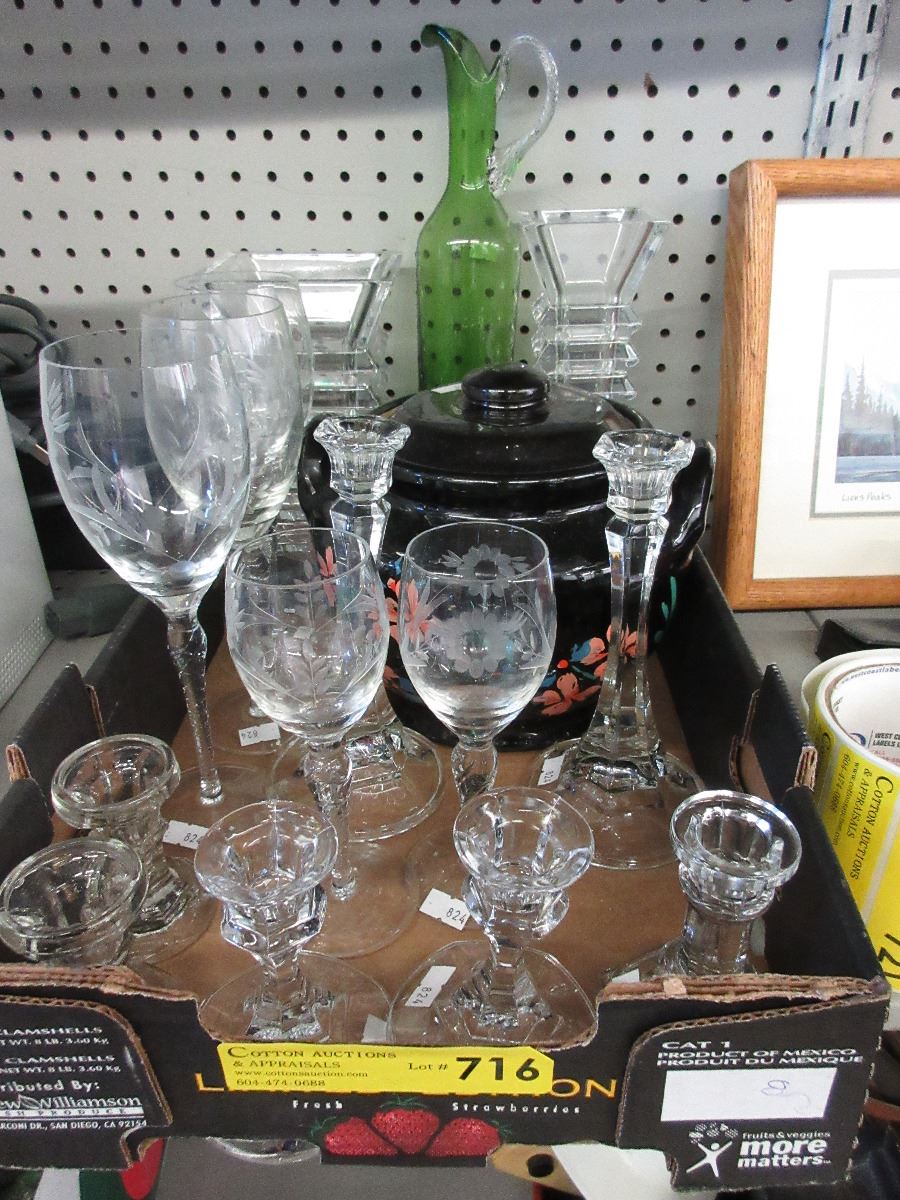 Crystal glass & pottery housewares