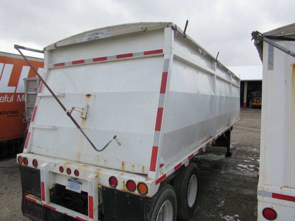 1992 30ft Wheeler Steel Hopper Bottom Trailer