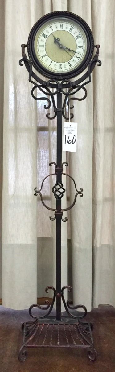 Iron Free-Standing Clock