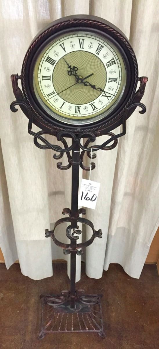 Iron Free-Standing Clock