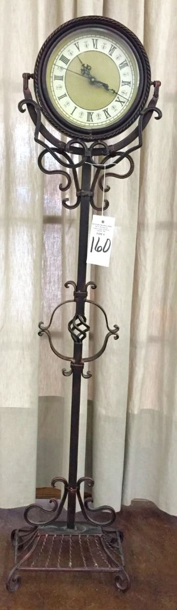 Iron Free-Standing Clock