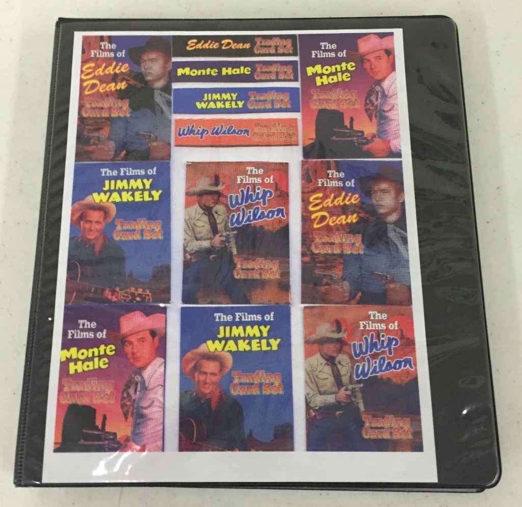 Cowboy Trading Cards Booklet