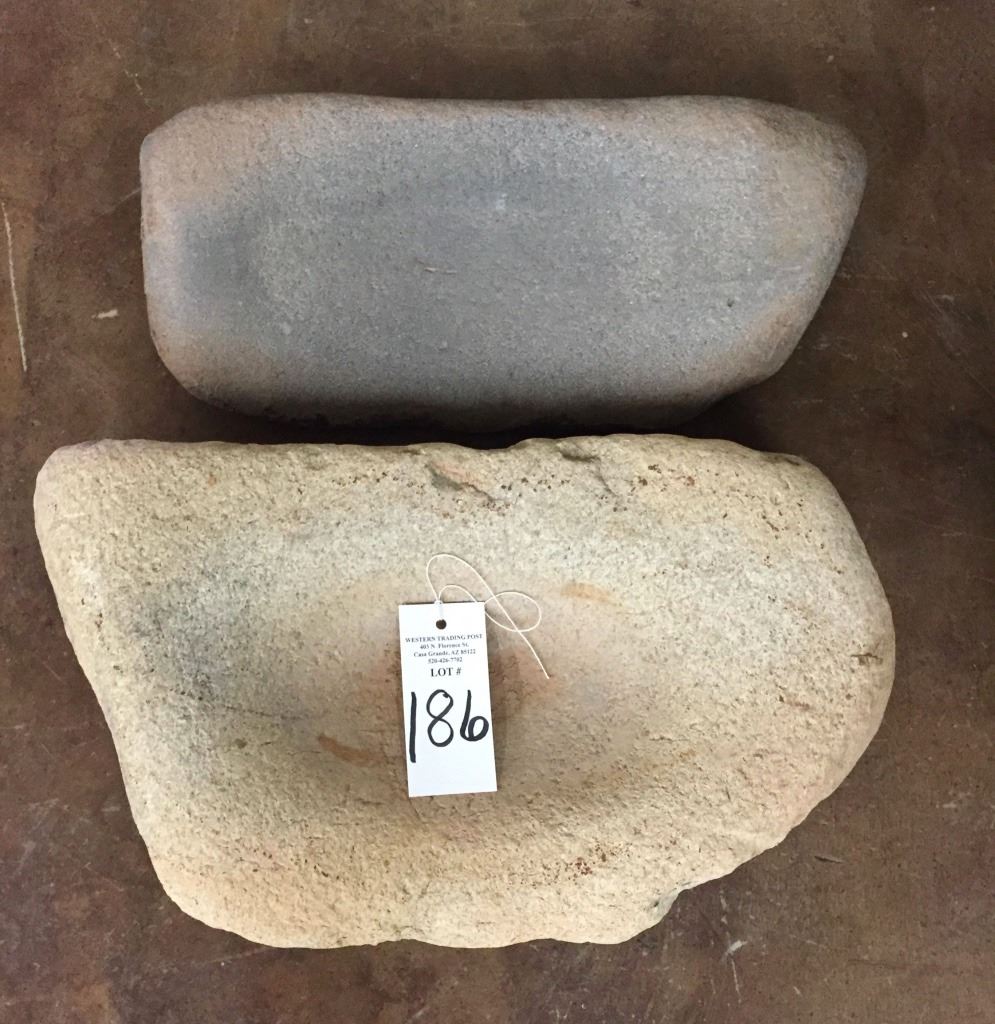 Pair of Stone Metates