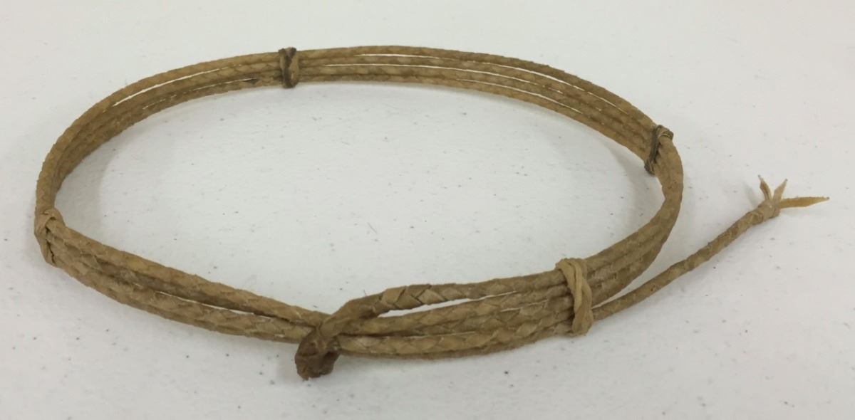 Hand-braided Riata Hatband - Jose Ortiz