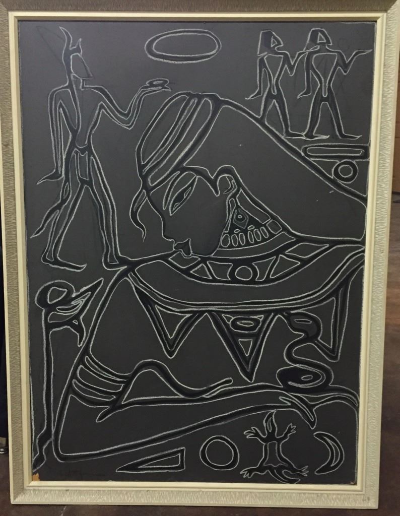 Original Chalk Art -Gerda Christoffersen