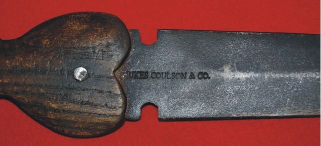 Jukes Coulson & Co 1800's plains dagger