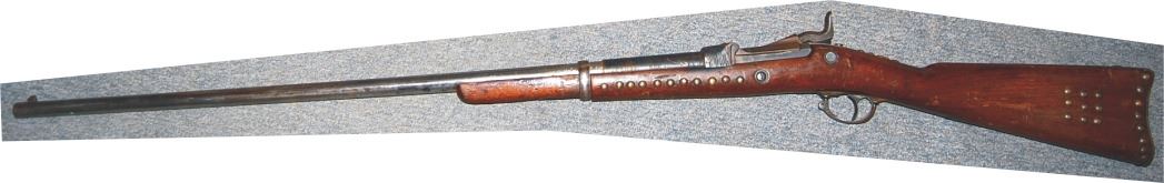 Seminole 1873 Springfield 45-70 square pegged tacked rifle