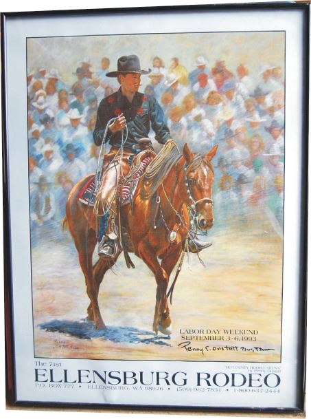 1993 Ellensburg rodeo poster