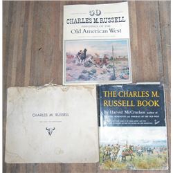 2 Russell Books - The Charles M Russell book, Charles M Russell
