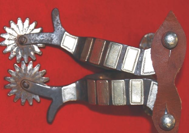 Texas style overlaid spurs