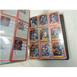 1990 SCORE BASEBALL CARD SET BINDER FULL COMPLETE
