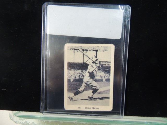 VINTAGE BABE RUTH BASEBALL CARD REPRINT?