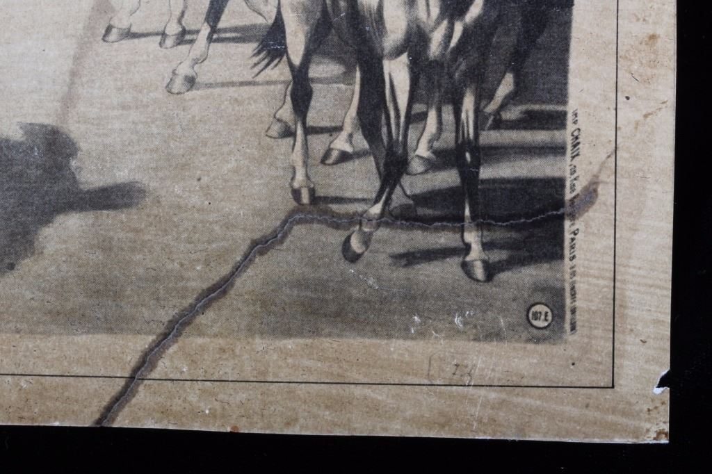 Buffalo Bill Wild West Show Flyer Poster French