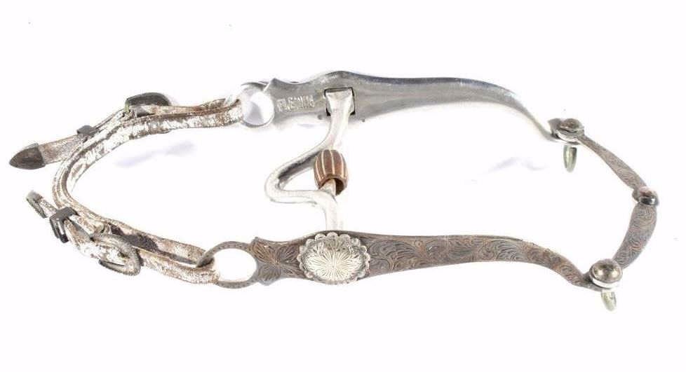 Fleming Silver Mounted Horse Bit