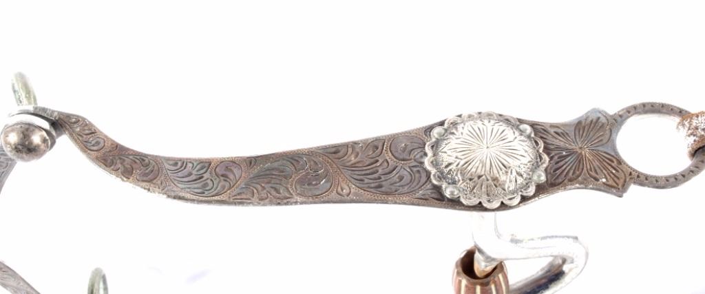 Fleming Silver Mounted Horse Bit