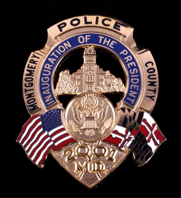 2001 Presidential Inauguration Badge Maryland