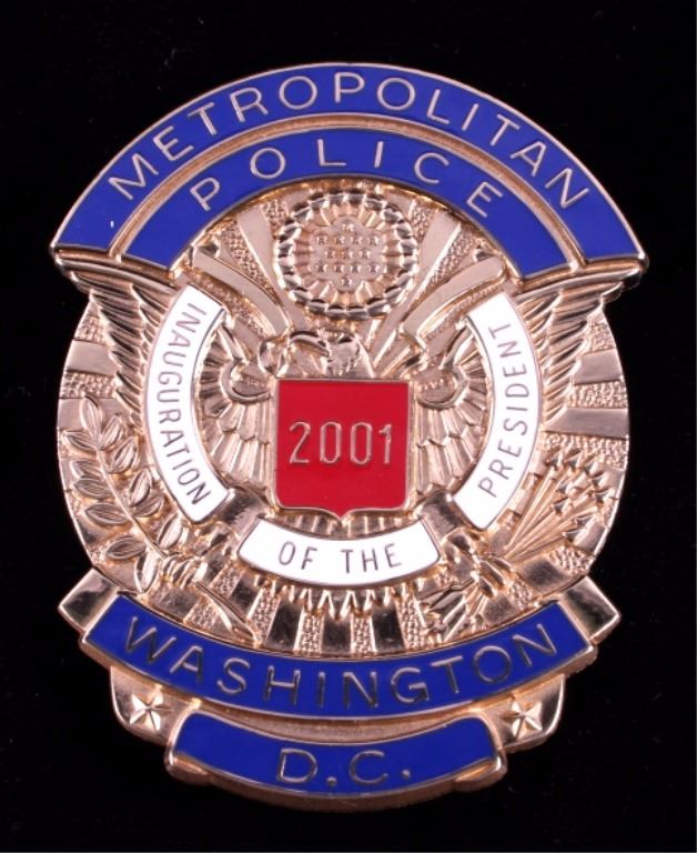 2001 Presidential Inauguration Badge Washington DC