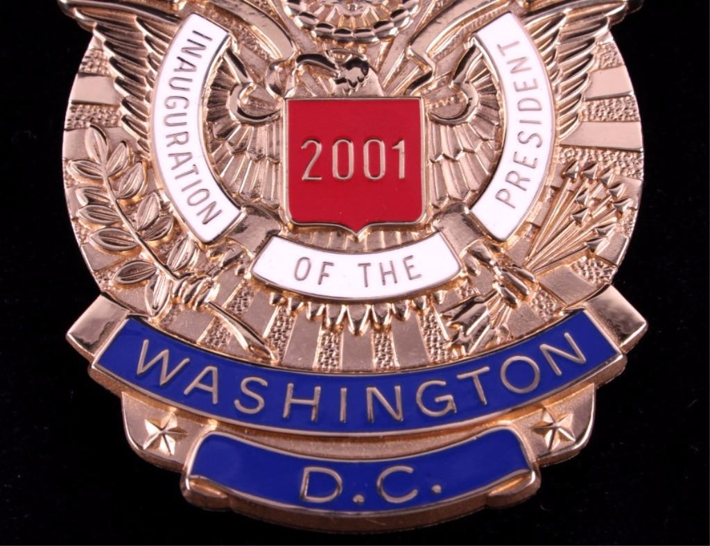 2001 Presidential Inauguration Badge Washington DC