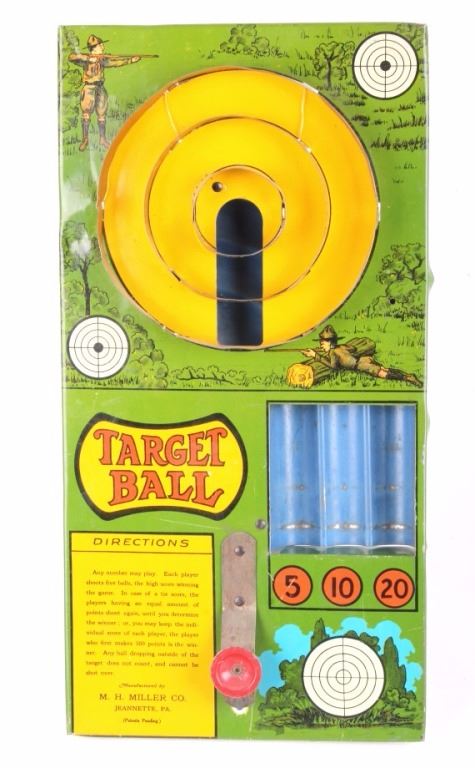 M.H. Miller Target Ball Game circa 1920