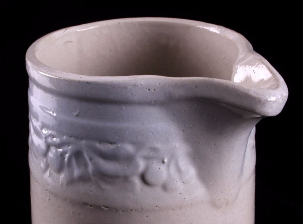 Red Wing Stoneware Cherry Band Pitcher