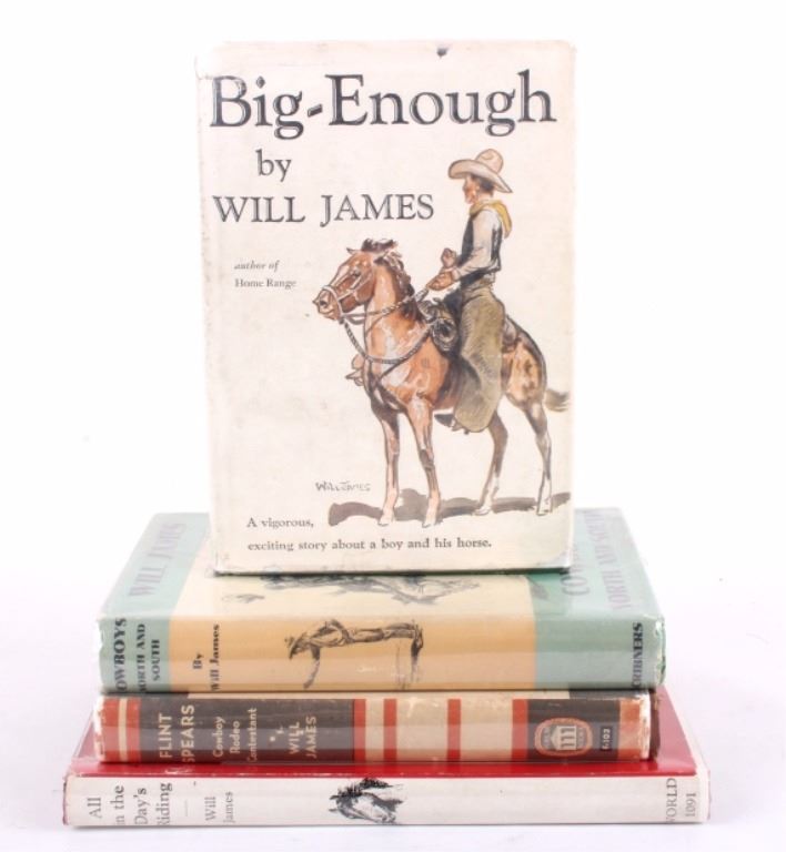 Will James Cowboy Book Collection