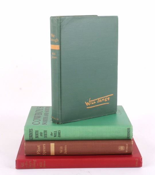 Will James Cowboy Book Collection