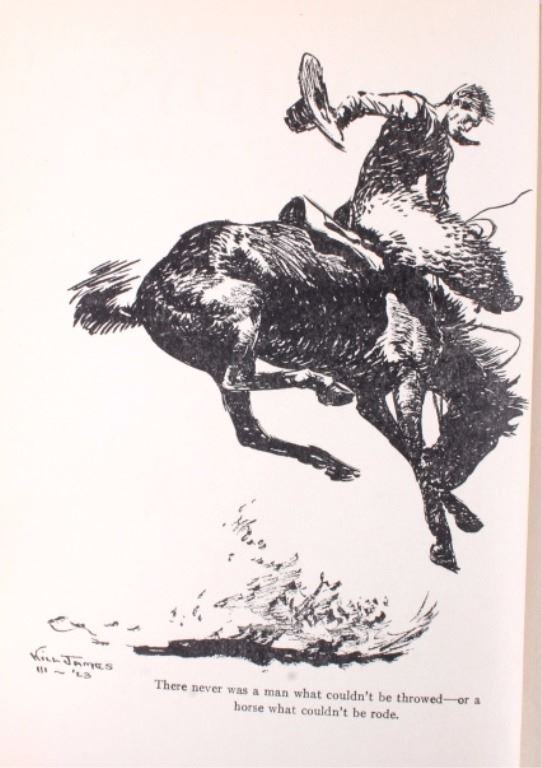 Will James Cowboy Book Collection