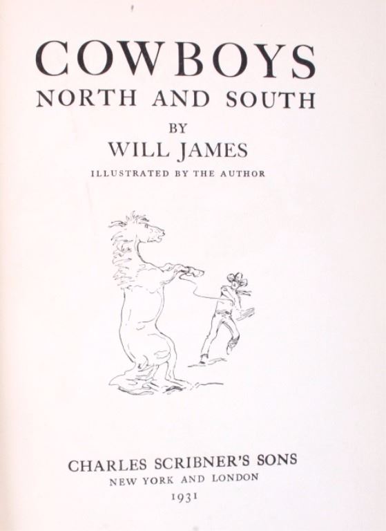 Will James Cowboy Book Collection