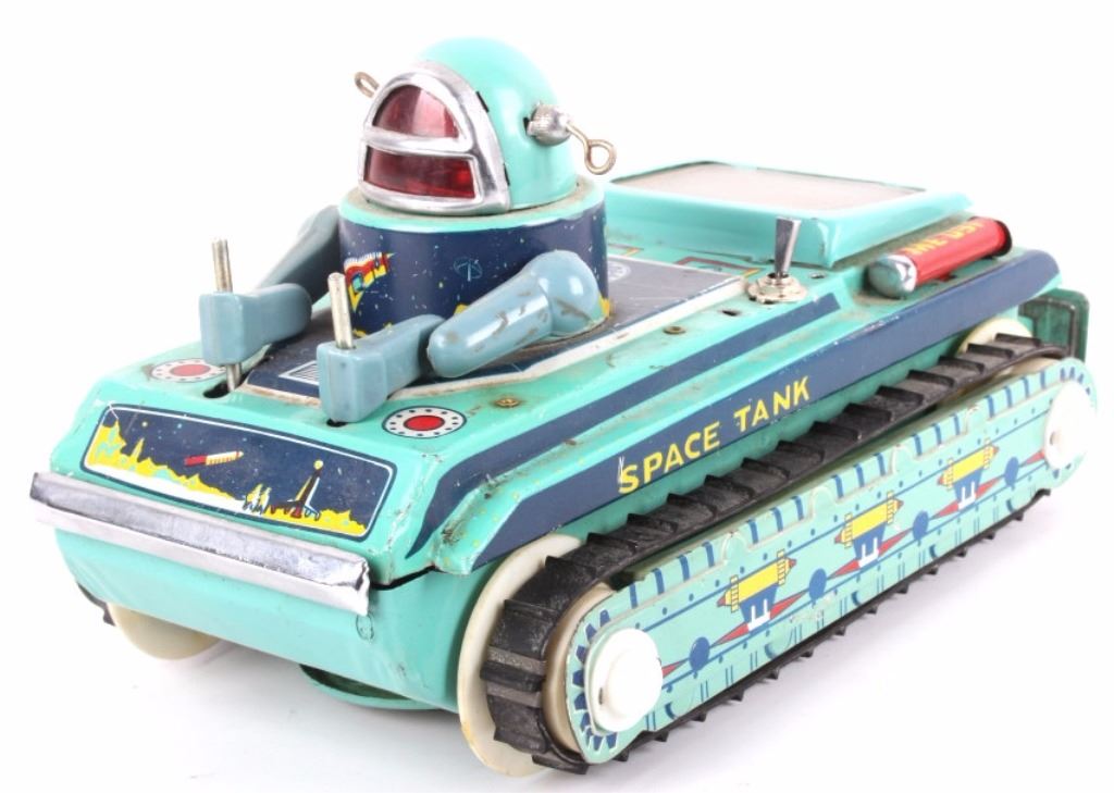 Chinese Space Tank Metal Toy