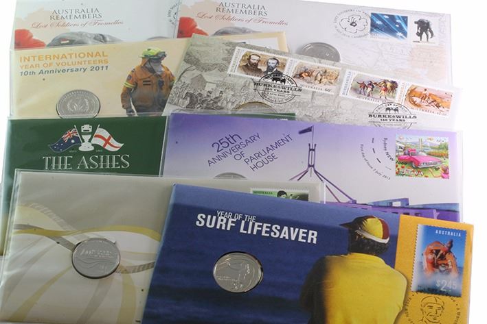 Australia, Philatelic Numismatic Covers