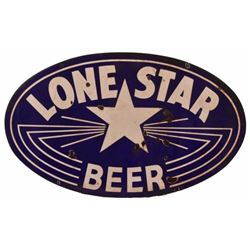 Lone Star Beer Porcelain Sign