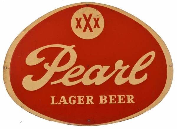 Vintage Pearl Beer Sign